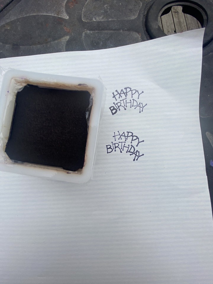 GI-22-001 Black Ink Stamp Cartridge | eBay