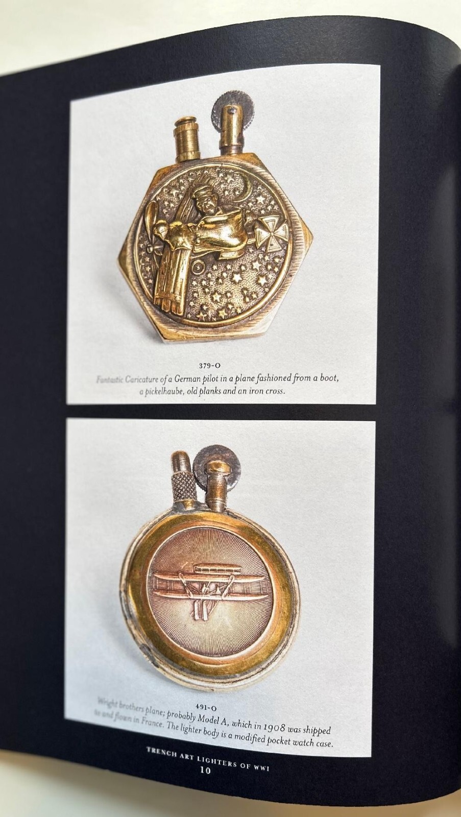 World War 1 - WWI - WW 1 - Trench Art Lighter Book | eBay