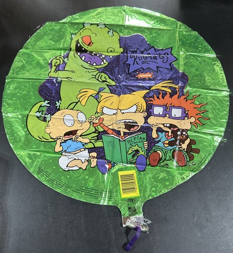 NOS Vintage 1997 Nickelodeon Rugrats Cartoon Reptar Mylar Party Balloon ...