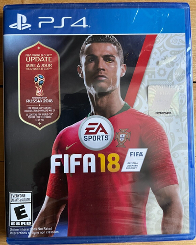 FIFA 18 [World Cup 2018 Update Variant Cover] (PS4) ***BRAND NEW ...
