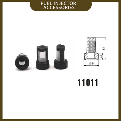 50 Set Fuel Injector Micro Basket Filter Kit Size 5.5*2.5 *8.4 | eBay