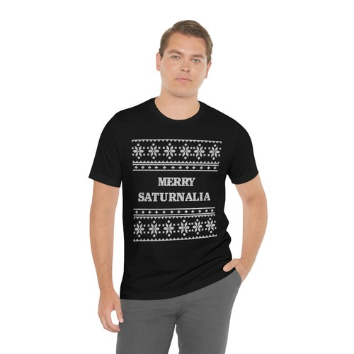 Saturnalia Roman History Ugly Christmas Sweater Holiday Shirt Knit Saturnalia Roman History Ugly Christmas Sweater Holiday Shirt Knit