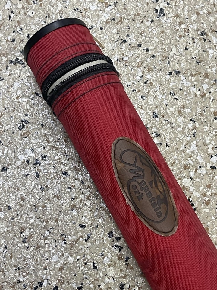 Vintage Handmade E. Orvis 35 Fly Fishing Rod w/ Mountain Cork Tube Hand ...