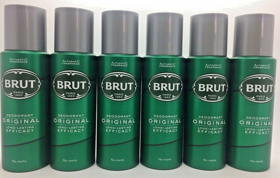 Brut Deodorant Original Body Spray 200ml X6 3014230021404 | eBay UK