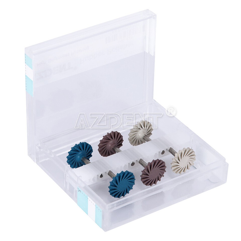 AZDENT Dental Composite Polishing Kit RA HP Polisher Burs /Low Speed ...