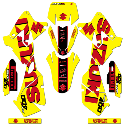 Kit Graphiques SUZUKI DR-Z 450 SM 02-07 | eBay