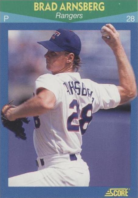 1990 Score Rising Stars - Brad Arnsberg #72 for sale online | eBay