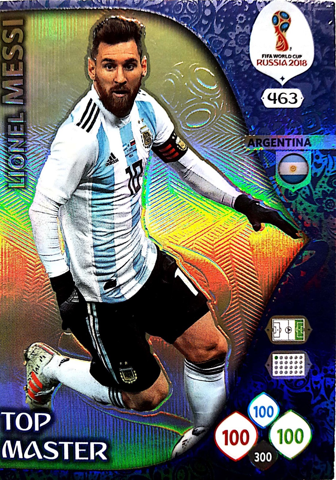 World Cup 2018 Specials Cards - Messi, Neymar, Top Master and ...