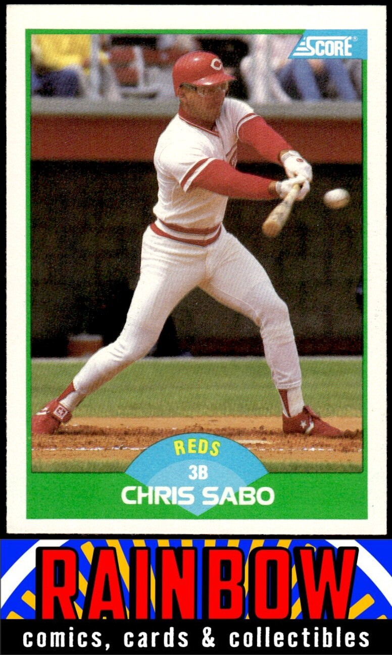 1989 Score #104 Chris Sabo | eBay