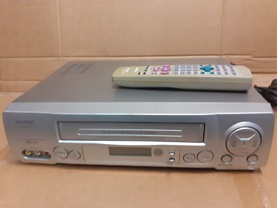 SHARP VC-MH704 6 HEAD NICAM VCR VHS Video Cassette Recorder PLAYER | eBay