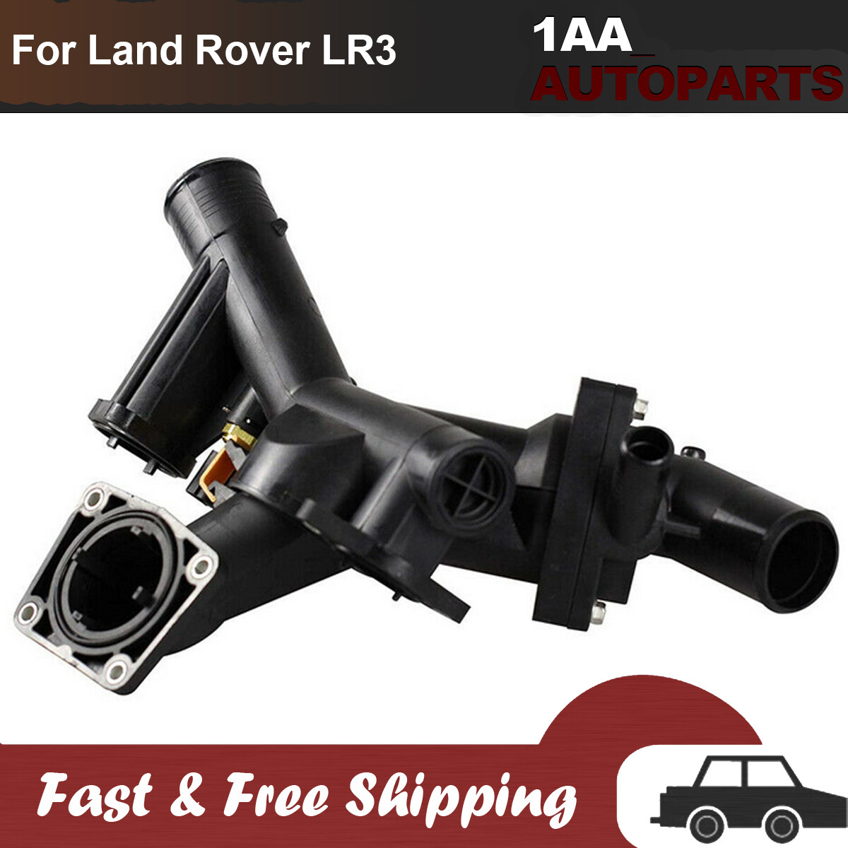 New Engine Coolant Thermostat Housing LR005631 For 2005-2009 Land Rover ...