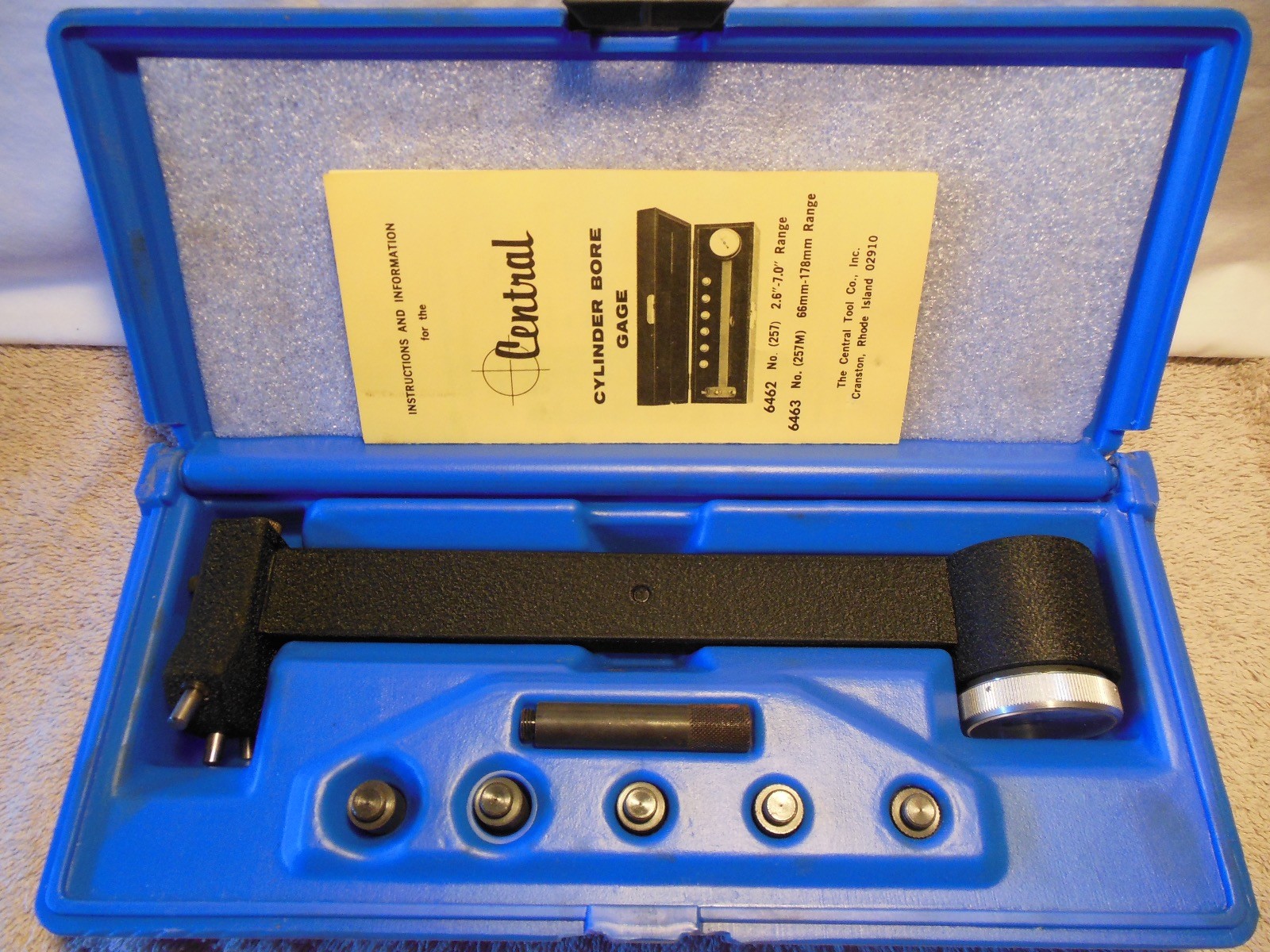 Central Tools 6462 Periscope Cylinder Bore Gauge 2.6"-7" | Set ...