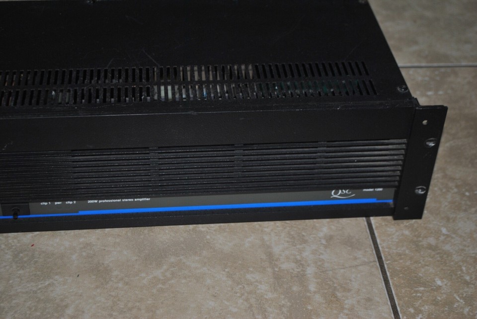 qsc model 1200 power amplifier | eBay