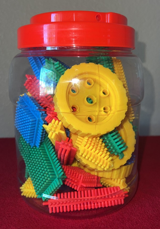 42 Learning Advantage Plastic TacTile Sensory Blocks STEM Incomplete ...