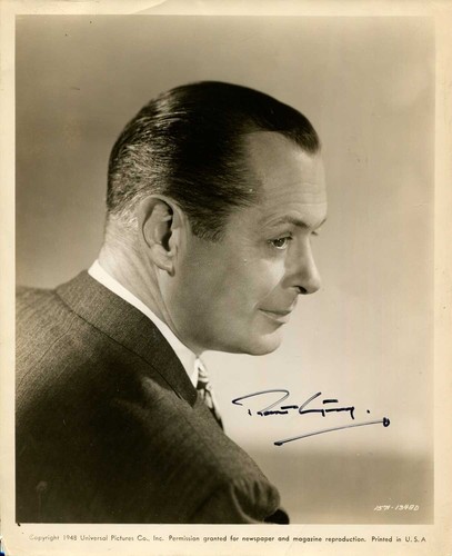 Robert MONTGOMERY-*Joe Pendleton in Here Comes Mr. Jordan, signed VINT ...