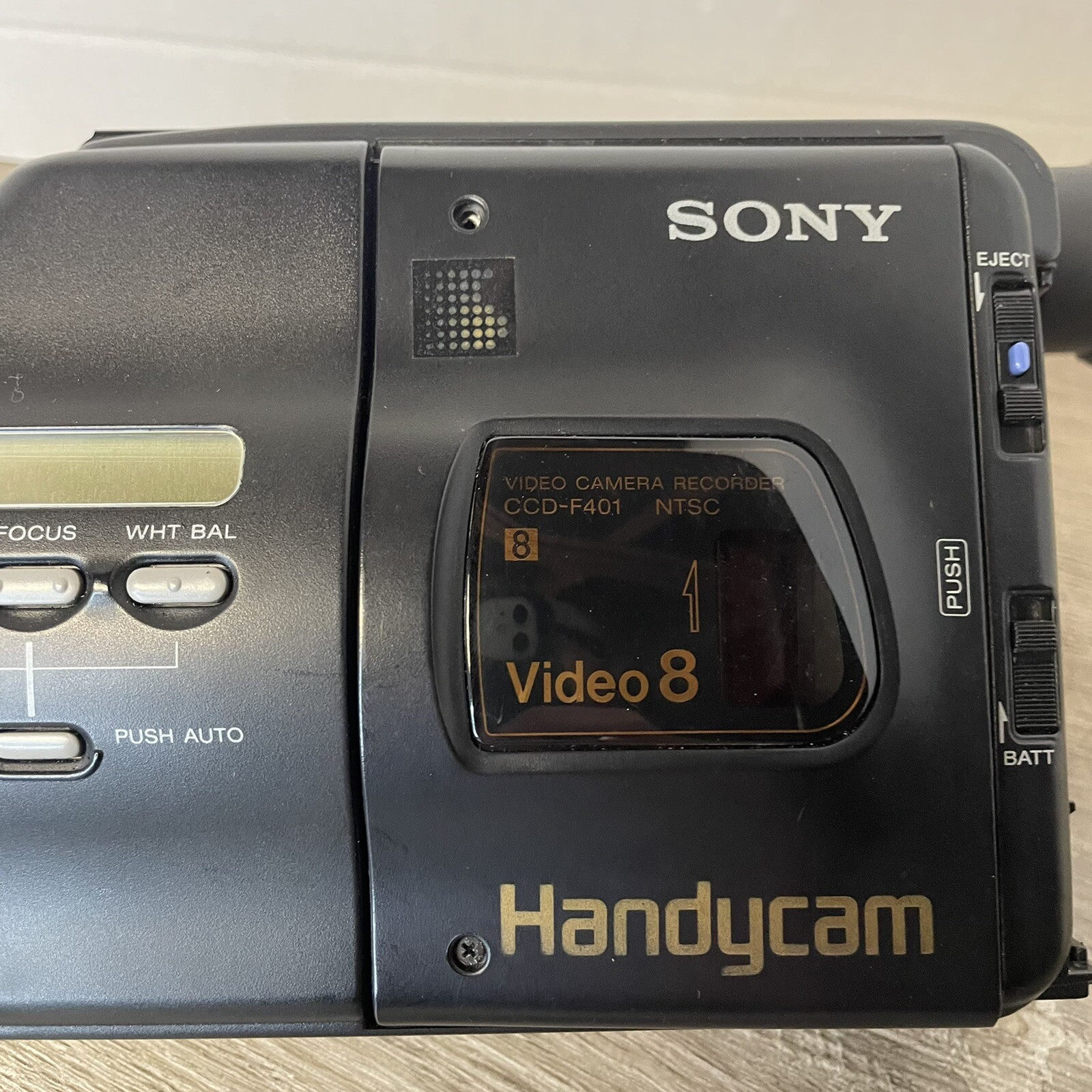 Sony Handycam CCD-F401 Video 8 Camcorder Recorder / Playback Untested ...