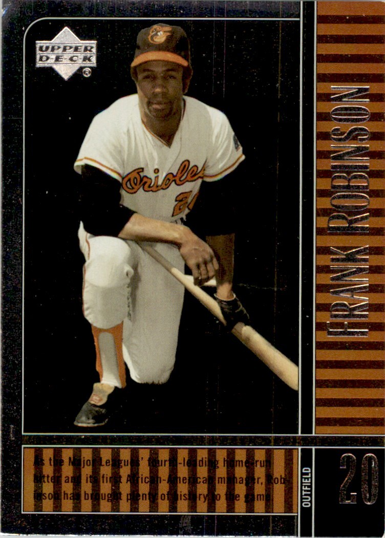 2000 Upper Deck Legends Frank Robinson Baseball Card Orioles #50 | eBay