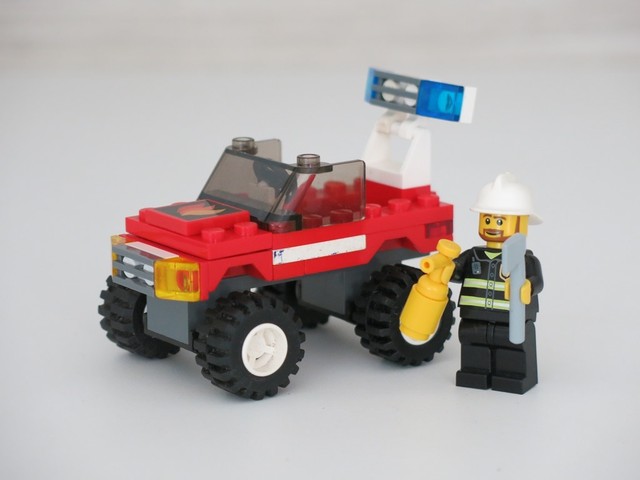LEGO CITY: Fire Car (7241) for sale online | eBay