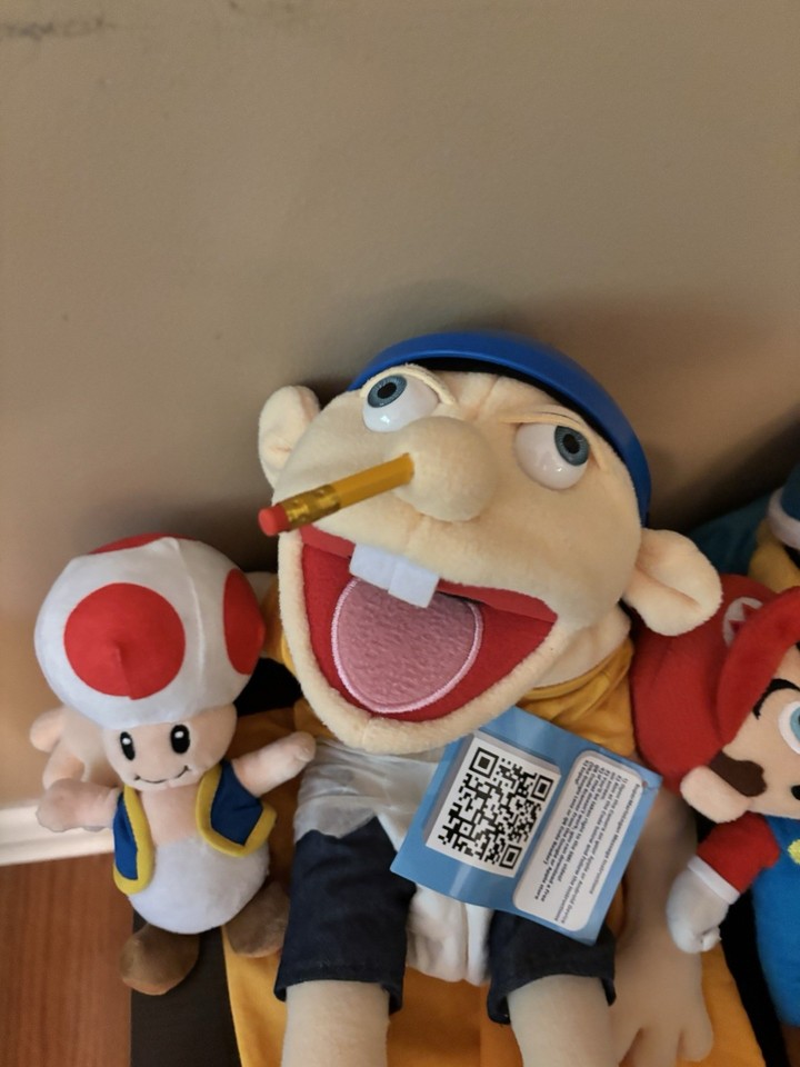 Super Mario Logan Plush Bundle SML Jeffy Puppet Bowser Jr Cody Joseph ...