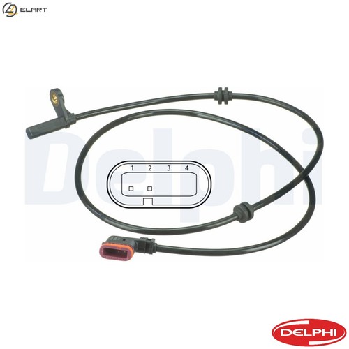 SENSOR WHEEL SPEED SS20498 FOR MERCEDES-BENZ M271.950/952/820/860 1.8L ...