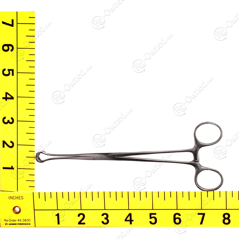 SICO BABCOCK Forceps 8in, Straight, Ring Handles, Ratchet X:36-1677 | eBay