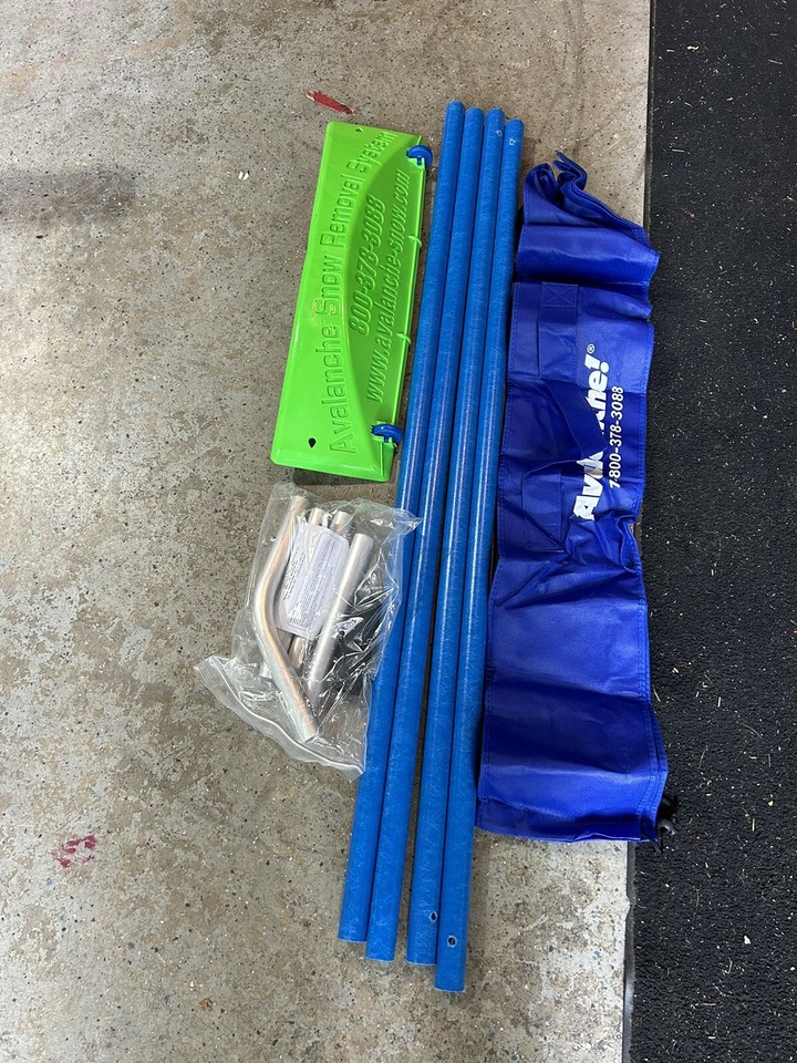 Snow Roof Rake Flat Roofs by Avalanche Big Rig Rake 2000: Snow Removal ...