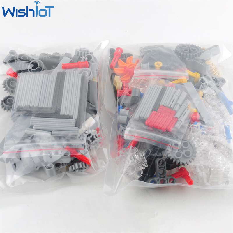 M.O.C Car Speed Gearbox Kit Engine Gear Axles Pins Brick Bag for Le ...