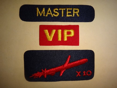 Collezione Di 3 Patches Della Marina Militare Statunitense: MASTER ...