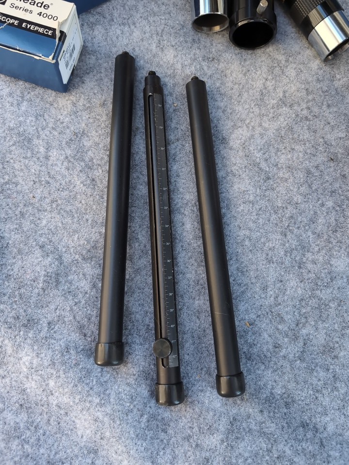meade telescope Etx Where The Original Box Eyepieces No Hand Controller ...