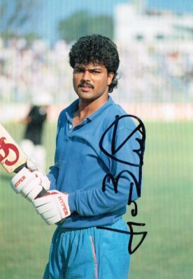 EJAZ AHMED SIGNED PAKISTAN CRICKET CARD 4 X 6 INCH REDUCED PRICE | eBay ...