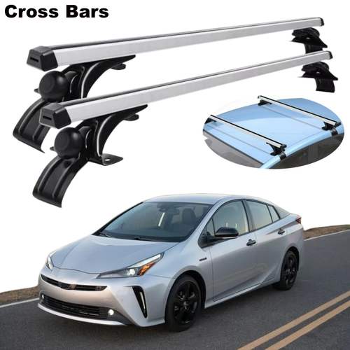Roof Rack Cross Bars Fits For Toyota Prius 2001-2022 Cargo Carrier Rail ...