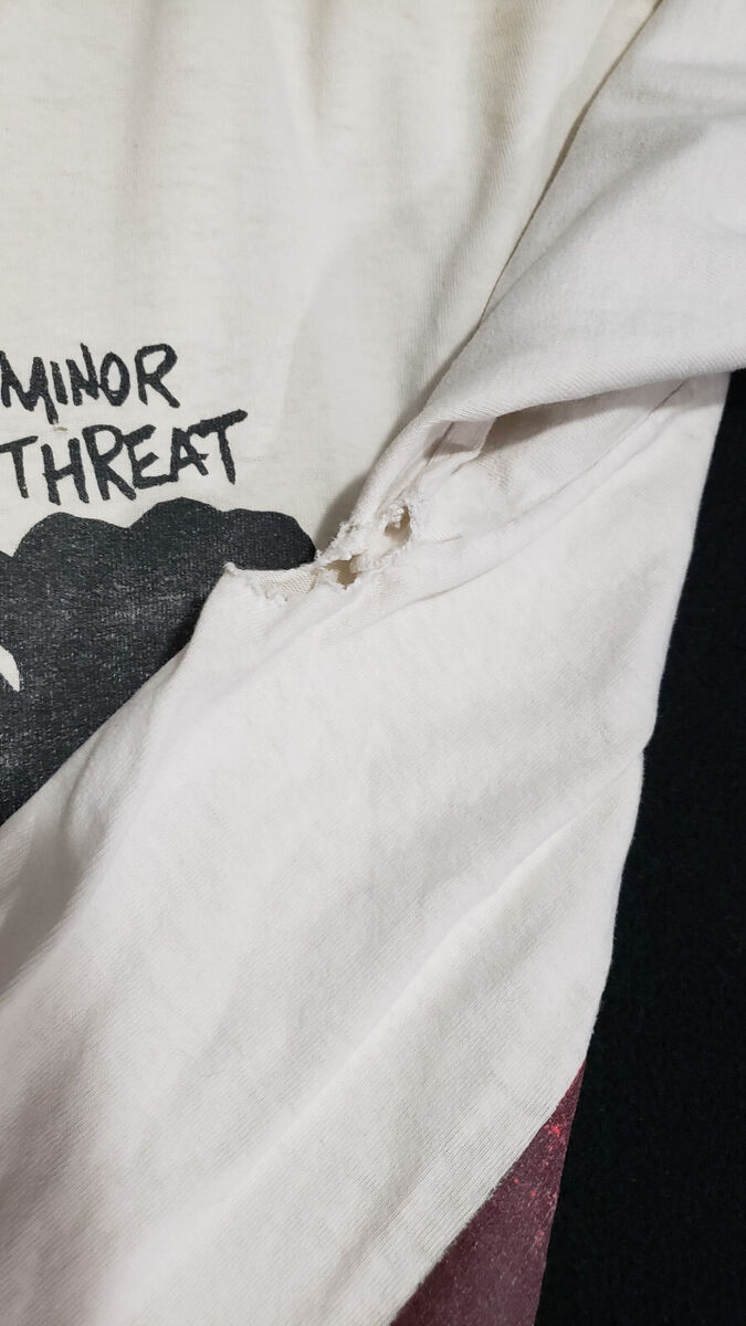 VINTAGE Minor Threat 1990s long sleeve shirt Fugazi XL RARE VINTAGE Minor Threat 1990s long sleeve shirt Fugazi XL RARE