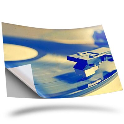1 x Vinyl Sticker A2 - Retro Record Player Vinyl #14191 | eBay UK