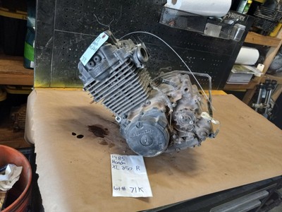 1985 HONDA XL250R #71K COMPLETE ENGINE MOTOR, UNTESTED, ROTATES EASILY ...