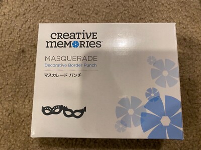 Creative Memories Retired Masquerade Designer Border Punch New in Box ...