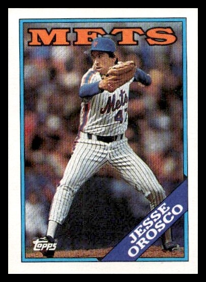 1988 Topps #105 Jesse Orosco New York Mets Baseball card | eBay