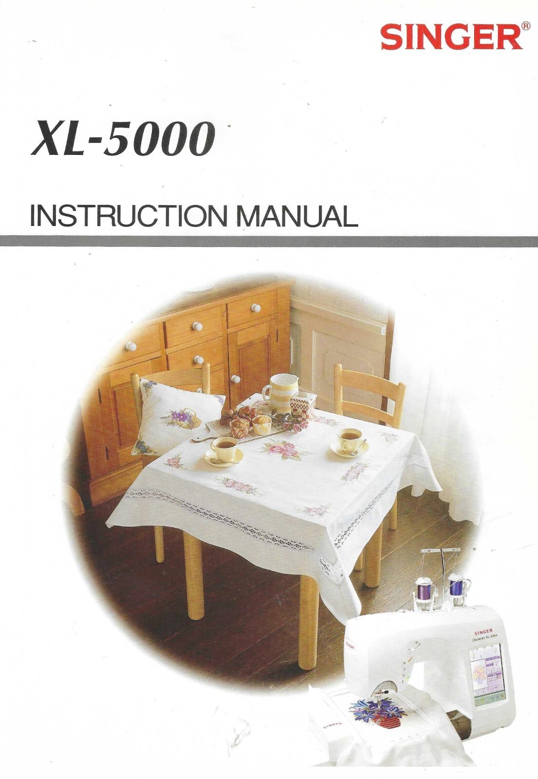 SINGER XL 5000 Sewing Machine Instruction Manual Book Original | eBay