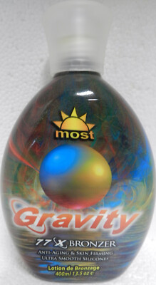 GRAVITY 77X BRONZER ANTI-AGING FIRMING SILICONE BRONZER TANNING BED ...