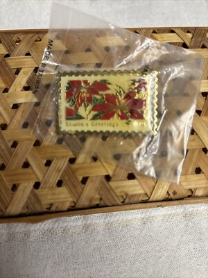Vintage USPS Postage Stamp Lapel Pin Season’s Greetings .22 Cent | eBay
