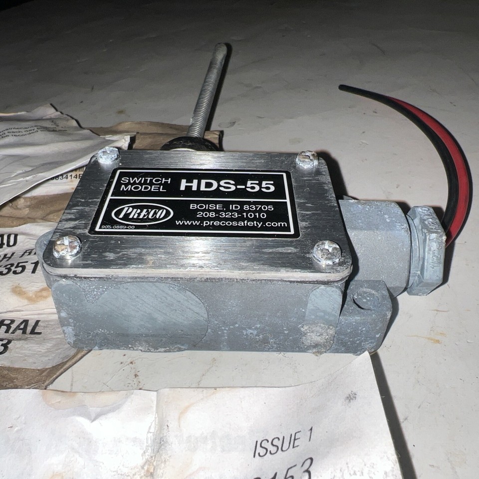 Preco HDS-55 Safety Alarm Switch, Whisker Sensor, Proximity | eBay