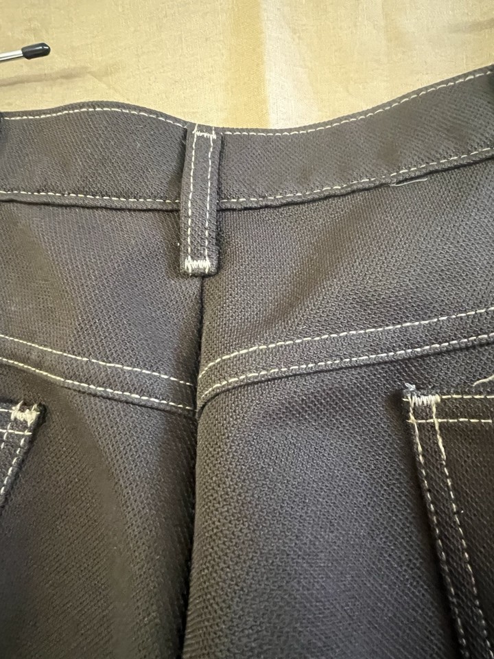 Vintage Time Out West by Farah Brown Bell Bottom Flared Pants Mens | eBay