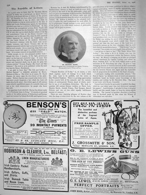 Original Old Antique Print 1908 Portrait Sir Theodore Martin Queen ...