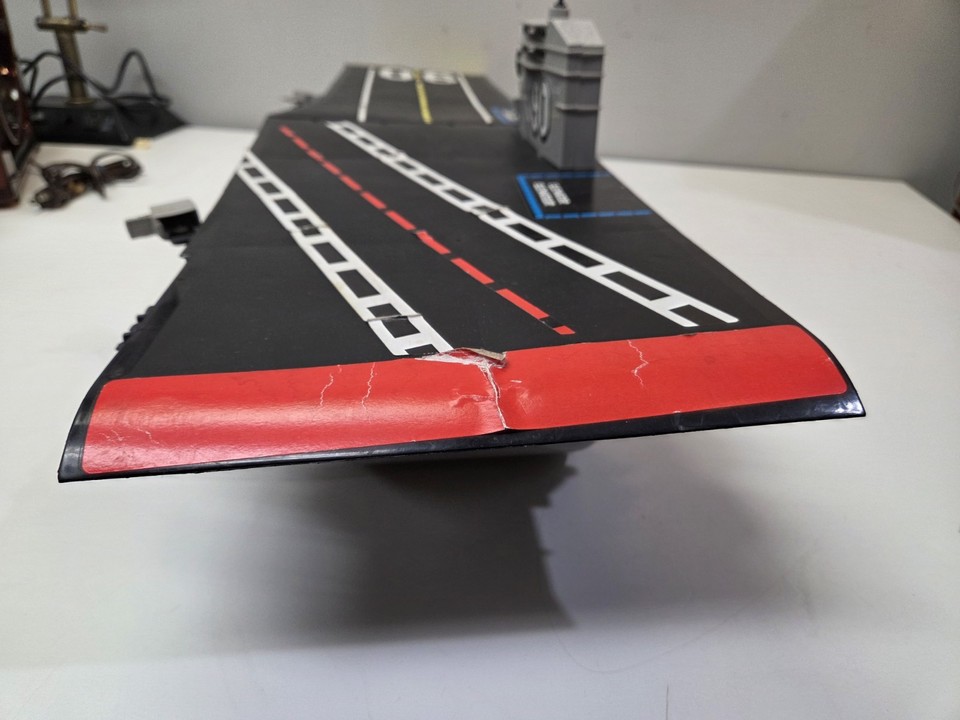 Vintage GI Joe U.S.S. Saratoga Aircraft Carrier 34" by Processed ...