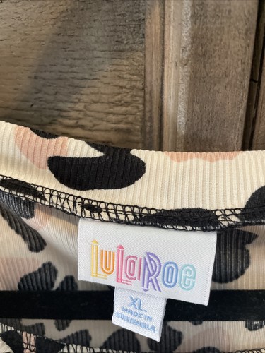 Lularoe Cocoa Sleeveless Top Retail $32 - XL | eBay