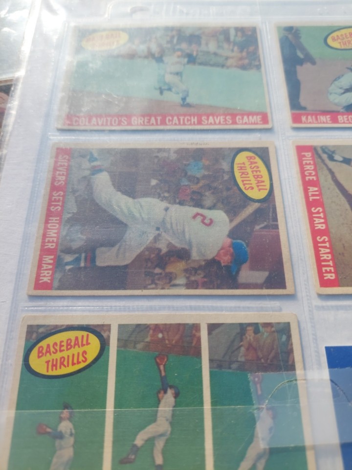Lot Of 11 Vintage Baseball Cards In Nice Shape. 64+ Years Old | eBay