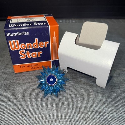 Illumibrite Wonder Star Christmas bulb light blue double works | eBay