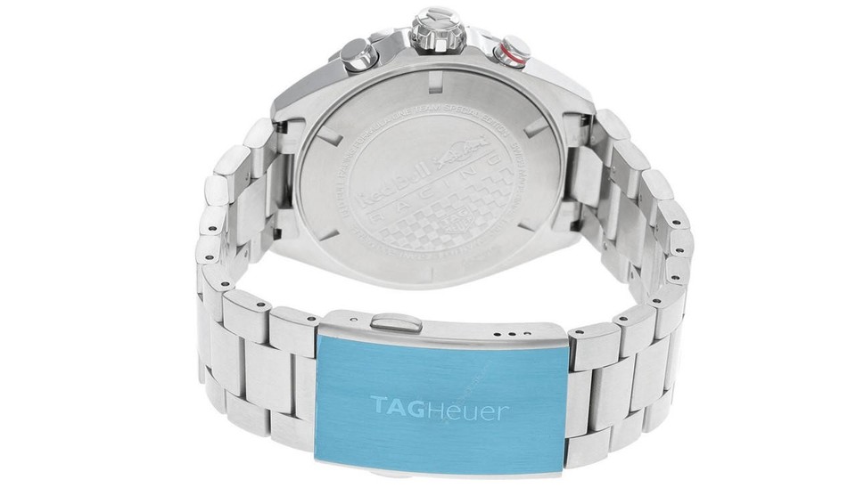 TAG Heuer 1X Red Bull Racing Formula 43 mm Bracelet Ref#CAZ101AL.BA0842 ...