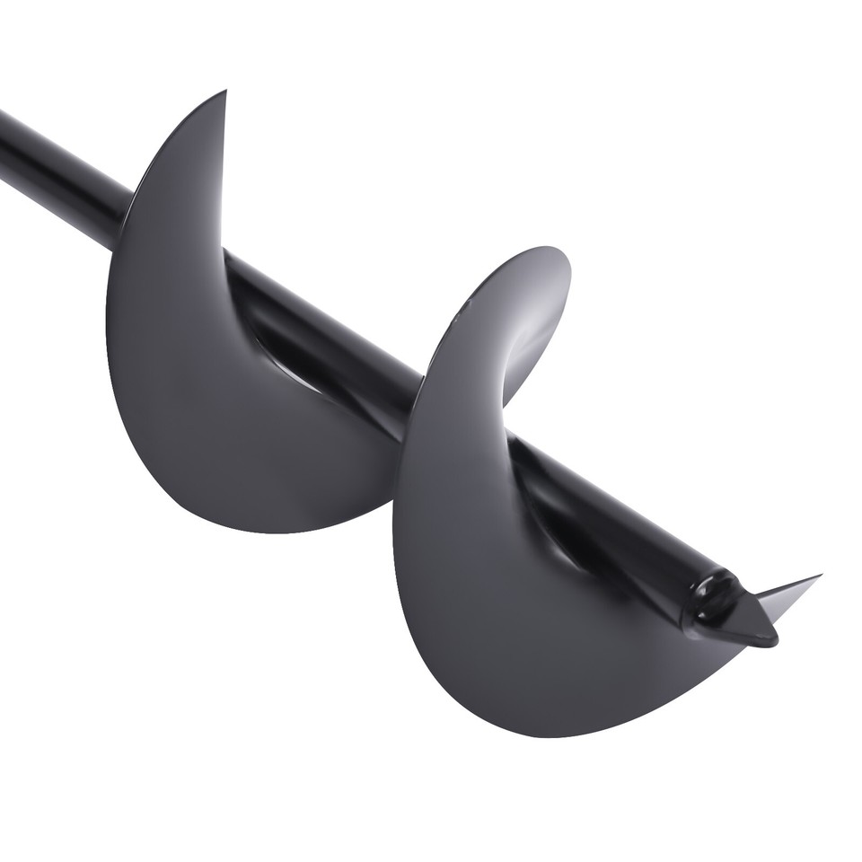 6" Fence Manual Hand Post Hole Auger Hand Drill Post Hole Digger Earth ...