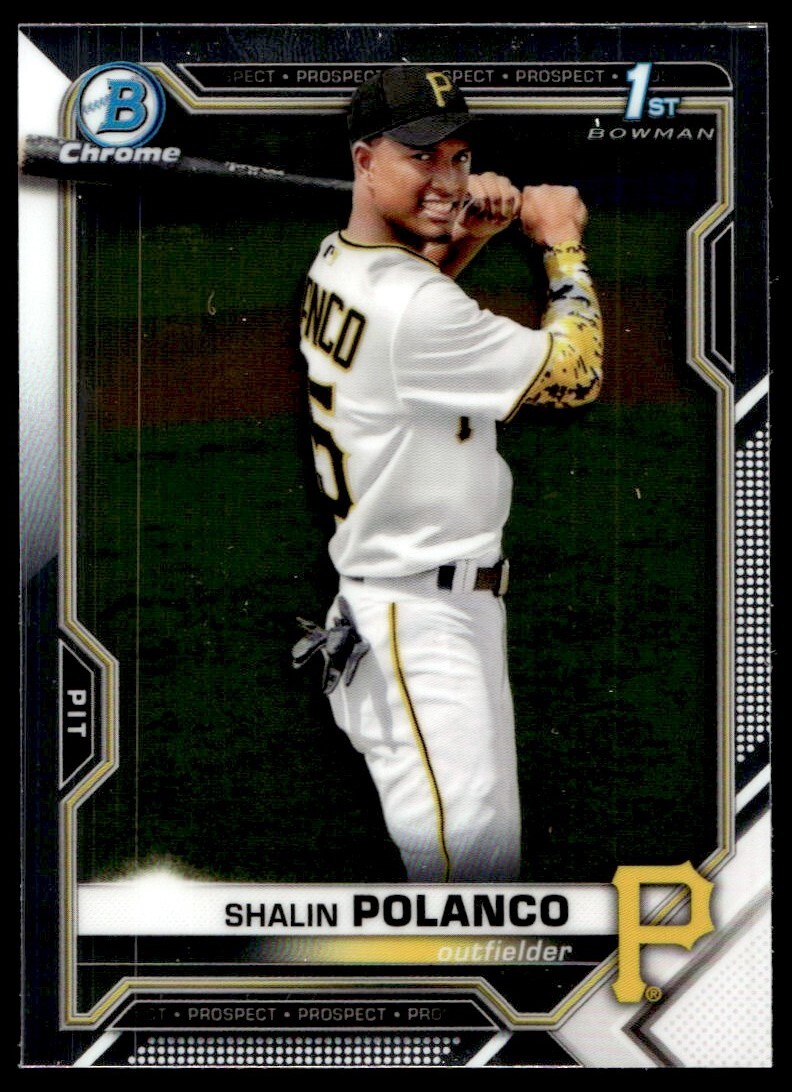 2021 Bowman Chrome Shalin Polanco G69 Pittsburgh Pirates #BCP-222 | eBay