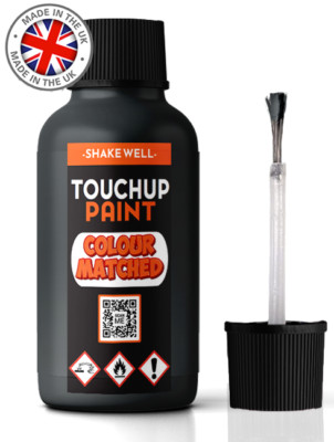 Touch Up Kit For VW/Audi Indium Grey LR7H Bottle Brush Repair Paint ...